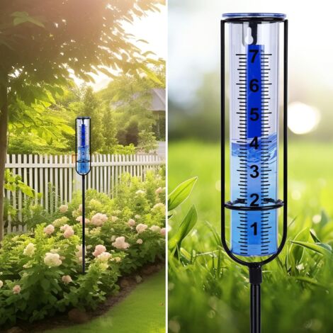 Pluviomètre Amovible, jauge d'eau antigel pour Mesure de Pluie ...