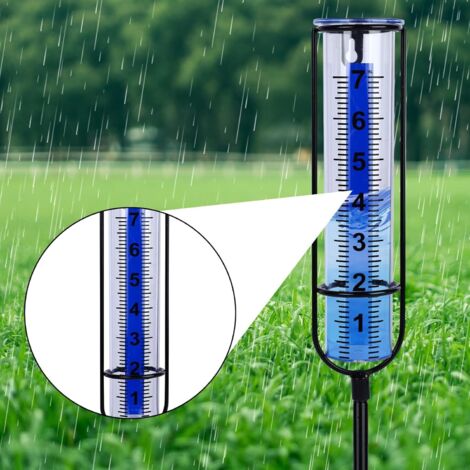 Pluviomètre Amovible, jauge d'eau antigel pour Mesure de Pluie ...
