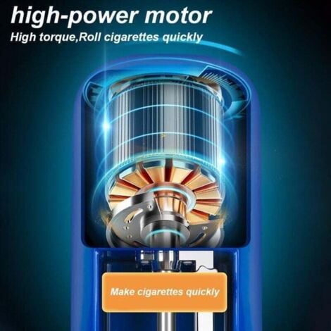 Machine à rouler les cigarettes électrique automatique, cadeau de Noël ...