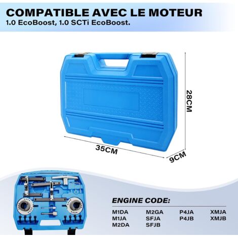 Kit Outil de Calage Distribution pour Ford 1.0 SCTi Ecoboost, 1.0 Turbo ...