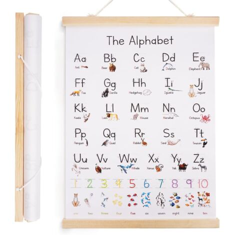 ABC Poster Alphabet Enfant 30x40 cm Affiches Éducatives Poster Alphabet ...