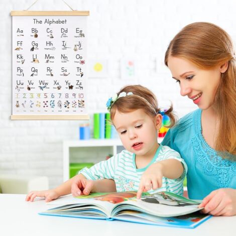 ABC Poster Alphabet Enfant 30x40 cm Affiches Éducatives Poster Alphabet ...