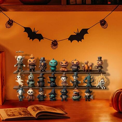 Compte à rebours d'Halloween de 31 nuits avec figurines, coffret cadeau ...
