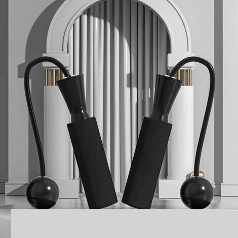 Wireless jump rope with 30mm weighted balls, adjustable wireless ...