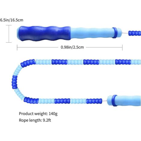Skipping Rope - 1 pc Premium Adjustable TPU Skipping Rope with Anti ...