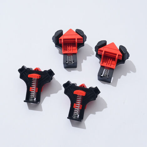 4 Pack Woodworking Corner Clamps Fixing Clamps Photo Clips Woodworking ...