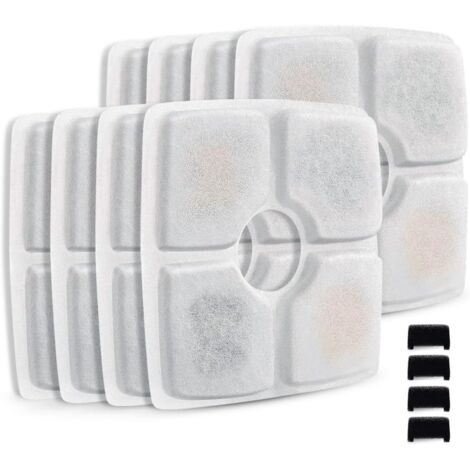 Pack Replacement Filters for Water Fountain Filter with Activated ...