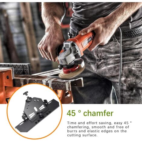 Angle Grinder Chamfering Holder, Ceramic Tile Chamfering Tool, 45 ...