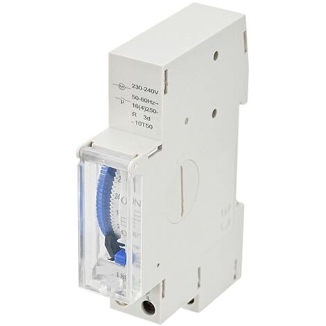 SUL180A Din Rail 24 Hours Mechanical Timer Switch Relay Analogues ...