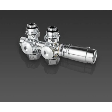 Multi-block thermostatic valve kit for two-pipe radiator valves G1/2 ...