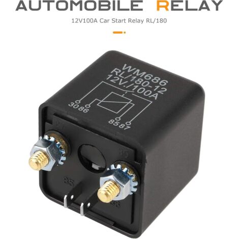 Starter relay for cars, 12V relay, starter relay for motorcycles, 12V ...