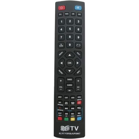 Replacement remote control for Blaupunkt 3D Full HD Smart LED 3D ...