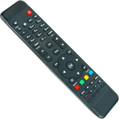 Replacement remote control for AMIKO Pure OTT receivers HiS-1000, HiS ...