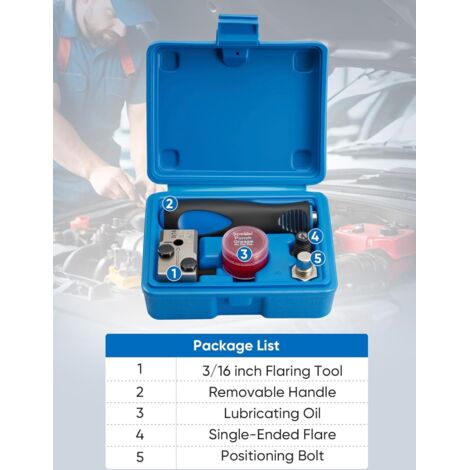 Crimping tool for copper brake lines for DIN fittings, 4.75 mm ...