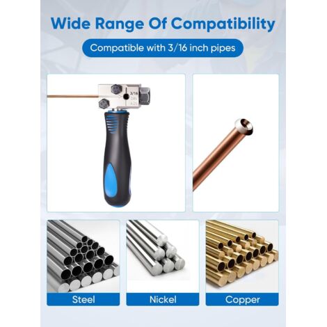 Crimping tool for copper brake lines for DIN fittings, 4.75 mm ...