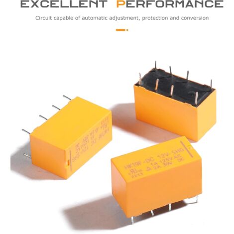 10 automotive relays, 8-pin relays, 12A relays, mini power relays ...