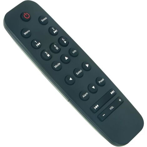 Replacement remote control for Roberts Stream 93i DAB, Stream 83i DAB ...