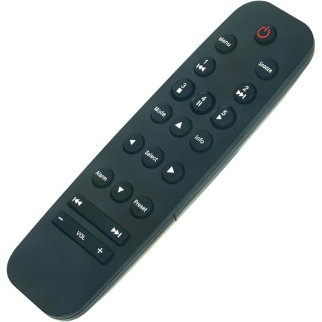 Replacement remote control for Roberts Stream 93i DAB, Stream 83i DAB ...