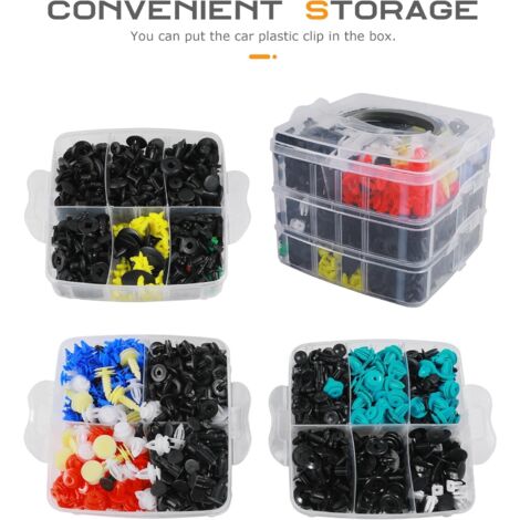 1000 car clips, car rivet clips, plastic car rivet clips for door ...