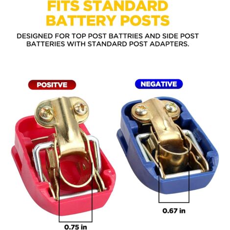 Car battery terminals, 12V battery terminals, battery connector, quick ...