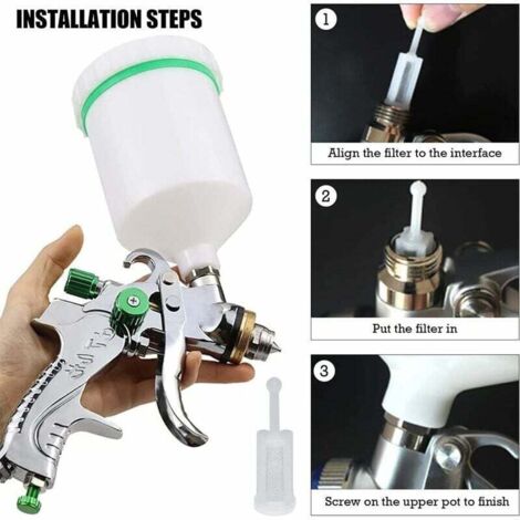 Car paint gun filters, paint filter funnels, nylon filters, 10 pieces/sale