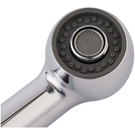 Kitchen faucet spray head with 2 spray patterns, replacement spray head ...