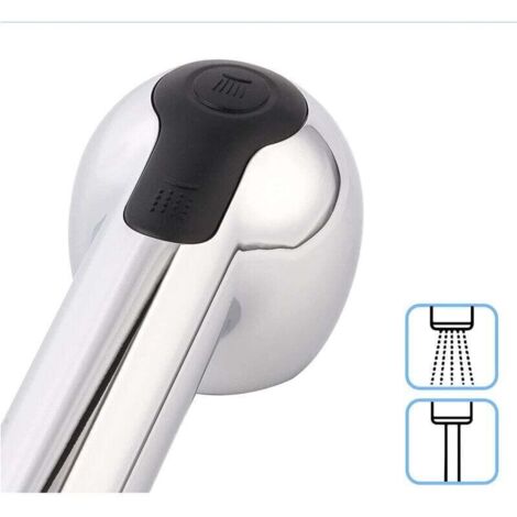 Kitchen faucet spray head with 2 spray patterns, replacement spray head ...