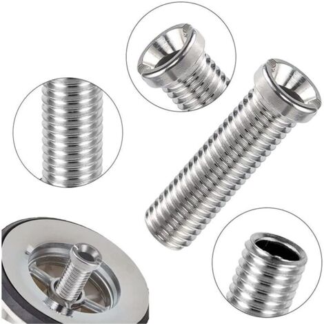 Sink basket screw, kitchen screw, extended locking system for stainless ...