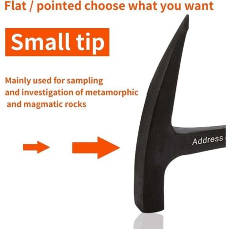 Sharpened geologist's hammer, professional sharpened geologist's hammer ...