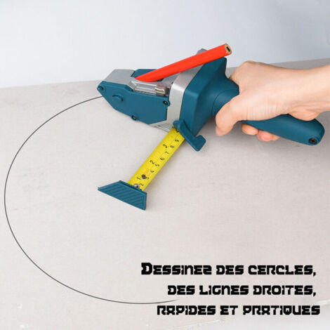 Drywall cutter, special knife for cutting panels, tape measure, compass ...