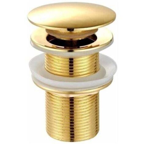 Universal sink drain – Modern click-clack drain – Drain with overflow ...