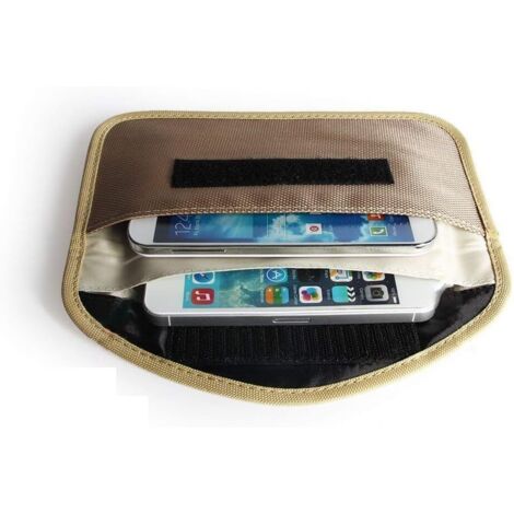 Large Faraday pouch, signal blocking pouch, compatible with iPhone ...