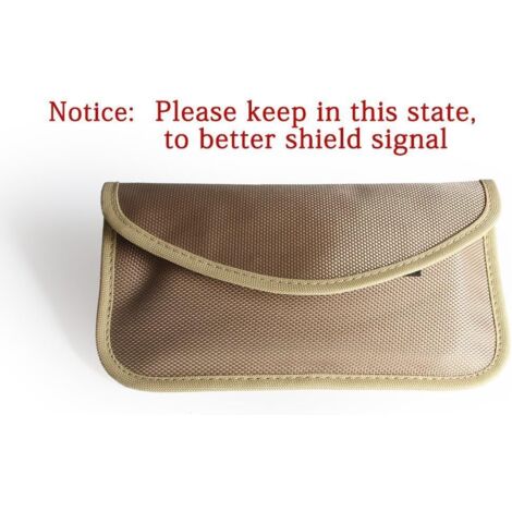 Large Faraday pouch, signal blocking pouch, compatible with iPhone ...