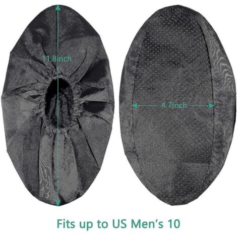 100 pairs of reusable, non-slip overshoes, floor protectors for ...