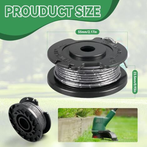 Replacement spool F016800569 for Bosch ART 23SL 26SL brushcutters, 1.65 ...