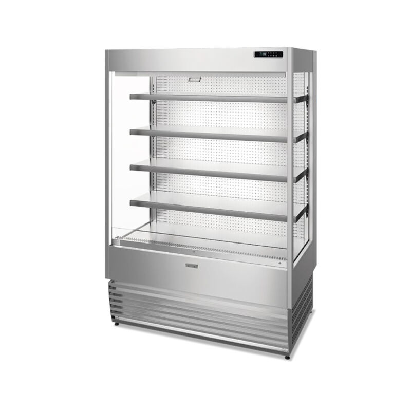 VITRINE RÉFRIGÉRÉE - FROID VENTILÉ - GROUPE LOGÉ - INOX - Isotech