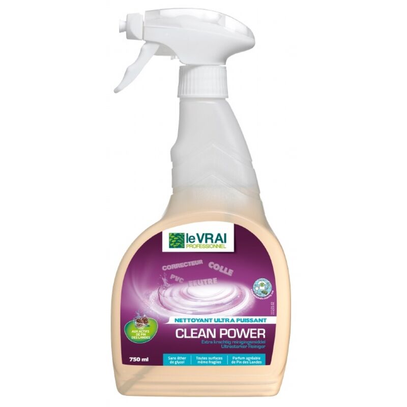 Clean Power Prêt à l'Emploi 750ml - Action Pin