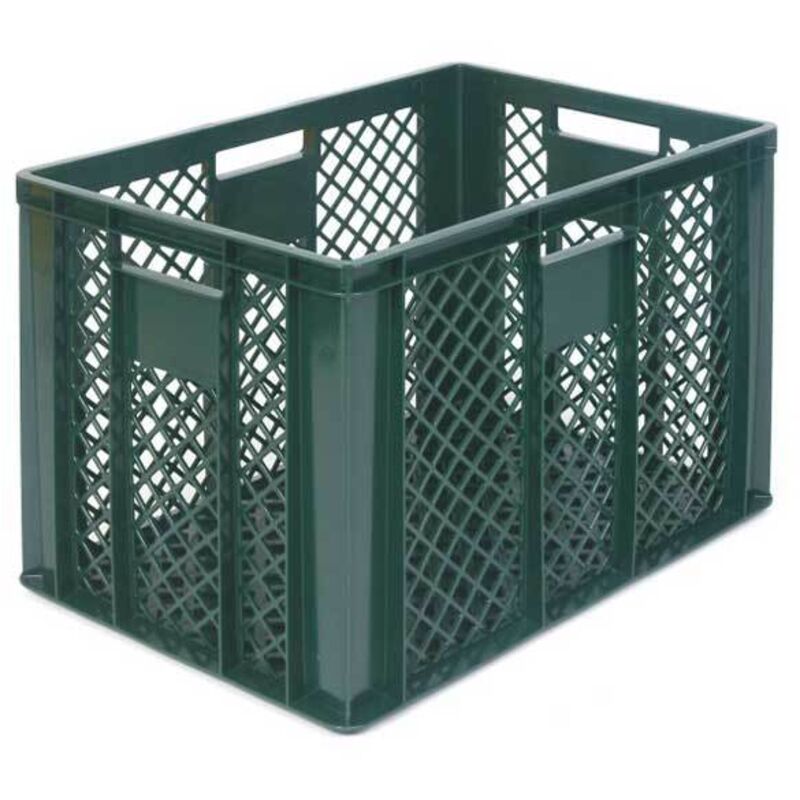 Bac Ajouré 600 x 400 x 410 mm Vert - Matériel CHR Pro
