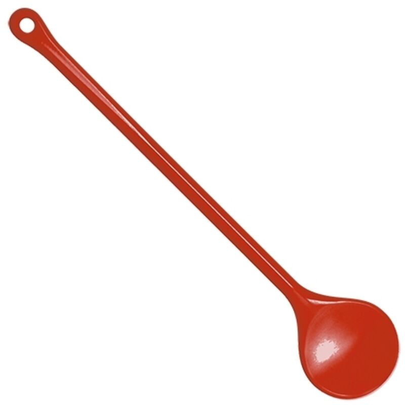 Cuillère de Service Ronde Rouge L 31 cm - Emga