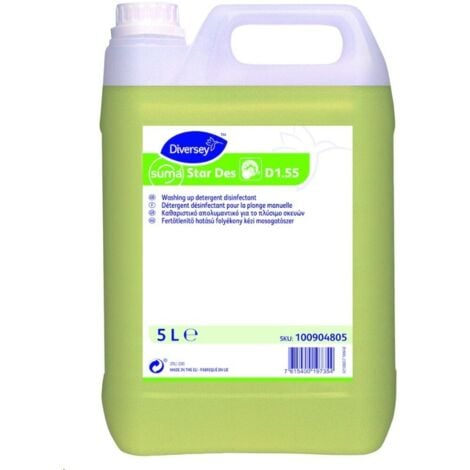 Suma star Détergent pour Plonge Manuelle Bidon de 5L - Diversey