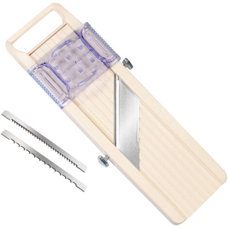 Mandoline japonaise - petit modèle 65 mm - avec bac récupérateur ...