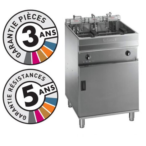 Friteuse Electrique sur Coffre - 25-28 litres - Valentine