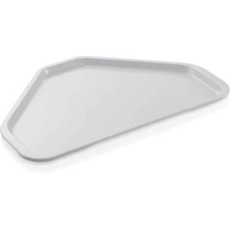 Plateau trapézoïdal gris clair L 480 mm l 340 mm - Was Germany