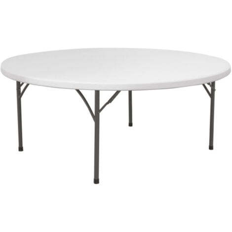 Table traiteur ronde, pliable, jusqu'à 250 kg, diamètre. 1500 x 740 mm ...