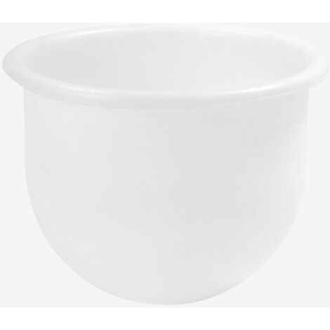 Bac grand volume hémisphérique 75 L - blanc - Gilac