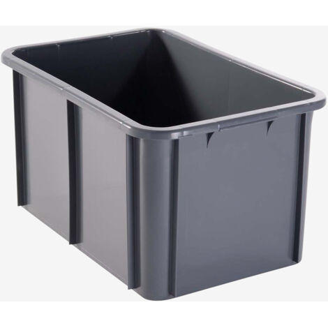 Bac rectangulaire 55 L - gris - Gilac