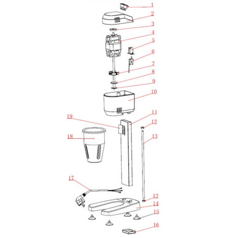 Shaker Electrique MLS 2 - Beckers