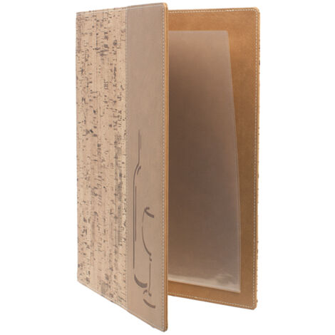 Protège-menu A4 Design Securit75 noir avec boite de rangement pack de ...