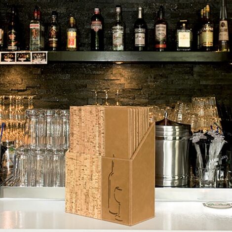 Protège-menu A4 Design Securit75 noir avec boite de rangement pack de ...