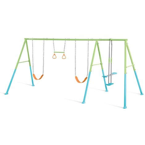 Intex 44130 Altalena Swing Set Colorata Due Seggiolini Dondolo e ...